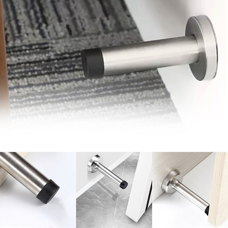 1pc Wall Mounted Projecting Door Stop Metal Doorst... – Grandado