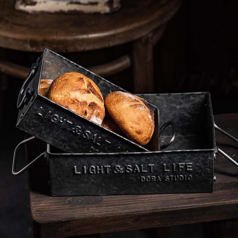 Vintage Oude Smeedijzeren Handvat Engels Dienblade... – Grandado