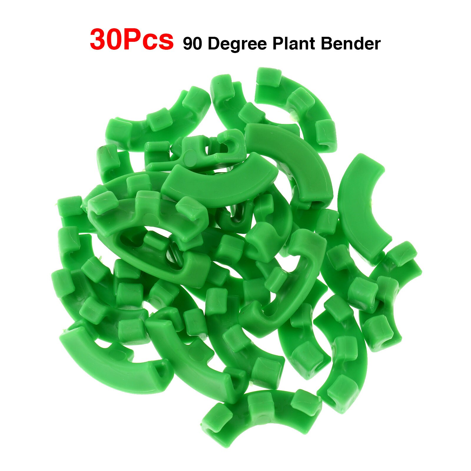 30Pcs 90 Degree Plant Benders Plastic Support Clip... – Vicedeal