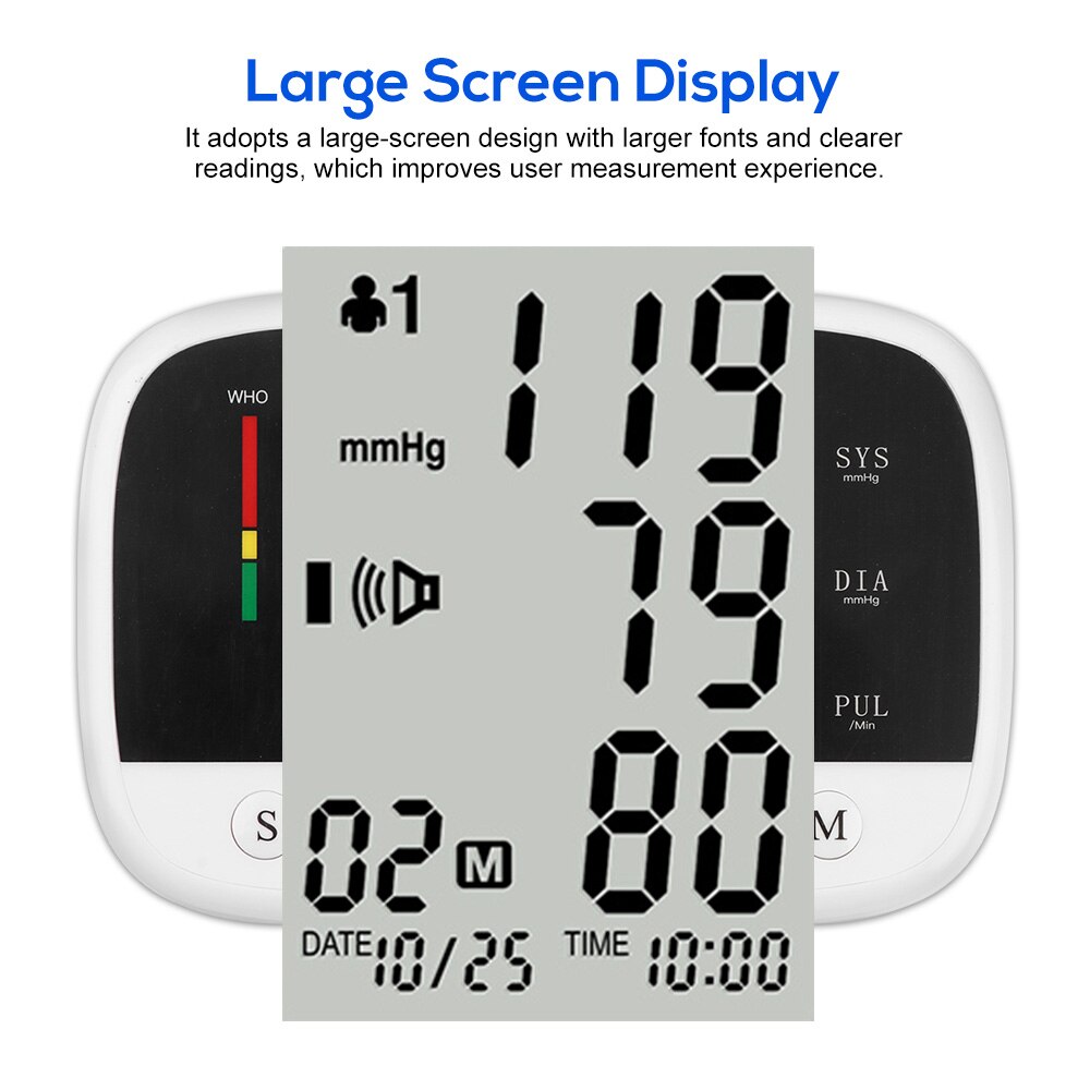 Health Care USB Upper Arm Wrist Automatic Monitor ... – Grandado