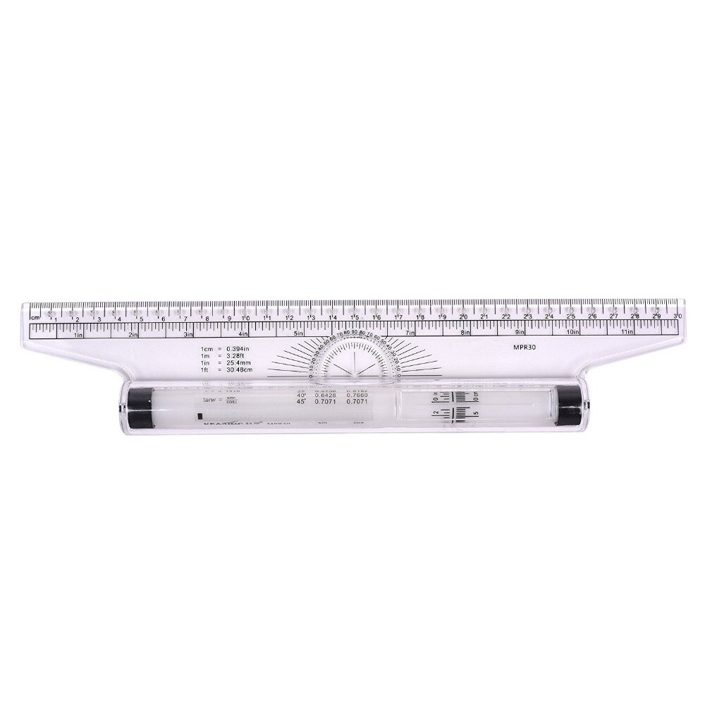 Regla multiusos de 30 CM/11,75 pulgadas, regla par... – Grandado
