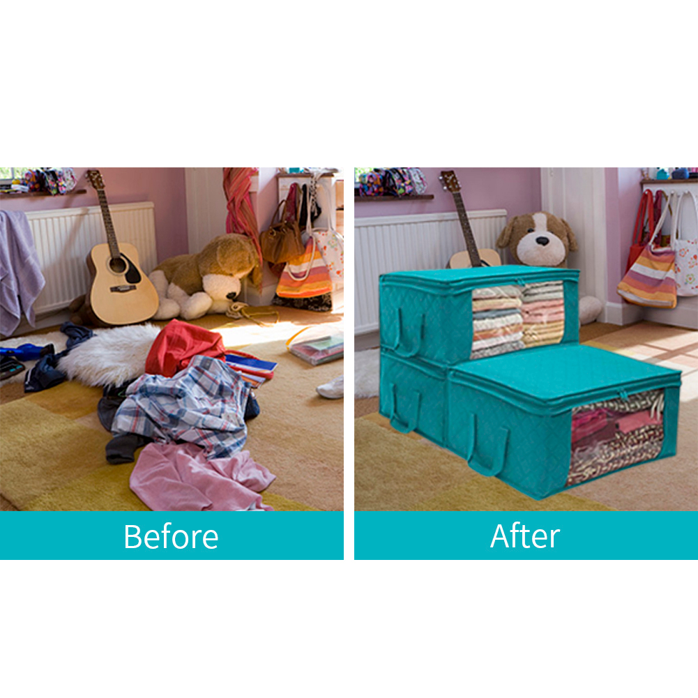 1/3Pcs Foldable Clothes Organizer Tidy Pouch Suitc... – Grandado