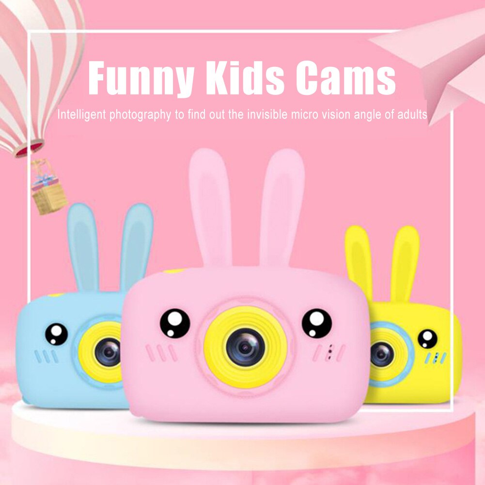 Cartoon Mini Camera HD Digital Camera Children Aut... – Grandado
