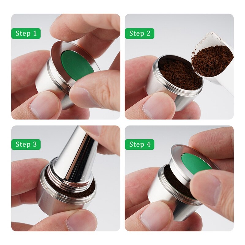 Capsule For CAPRISTA Coffee Capsule Stainless Stee... – Grandado