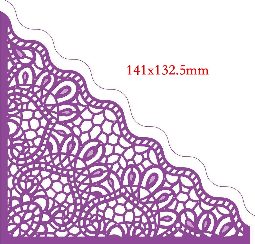 Lace Borders Corners Frame Animals Shape Metal Cut... – Vicedeal