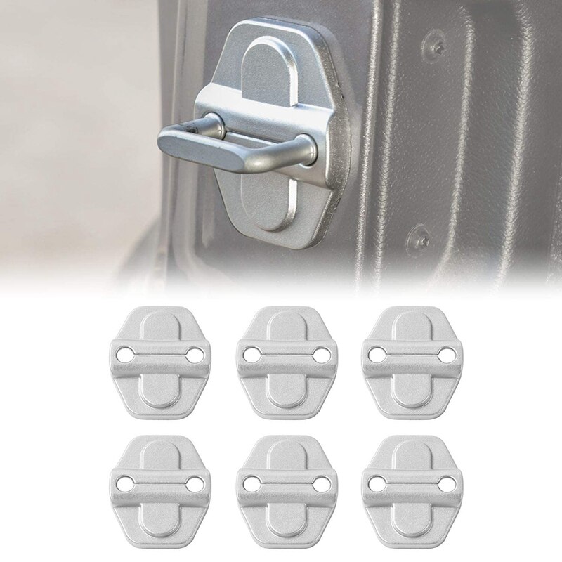 JL Door Lock Cover Buckle Decor Trim for Jeep Wran... – Grandado