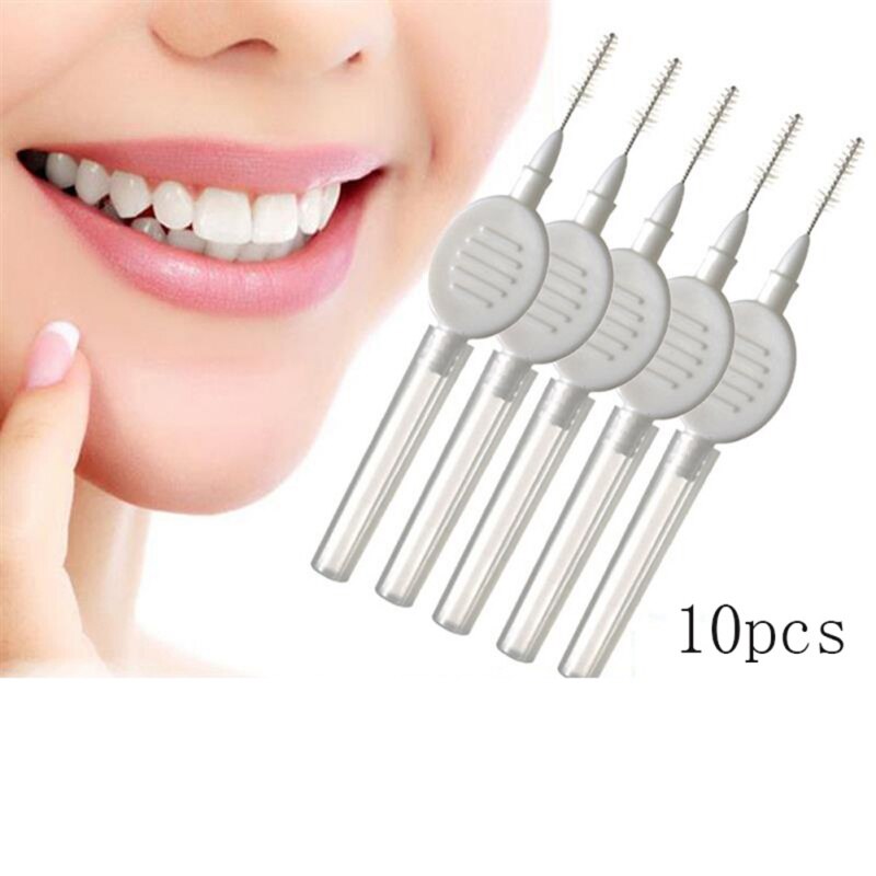 10 stuks Plastic Rager Tanden Reinigen Borstels De... – Grandado