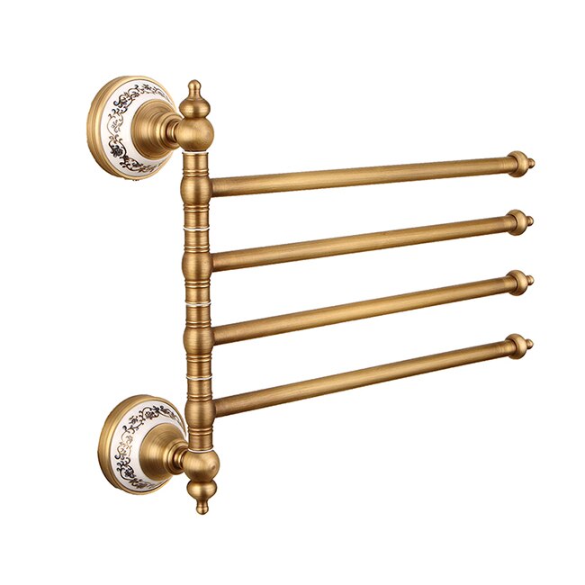 Brass Bathroom Accessories Set Gold Polished Robe ... – Grandado