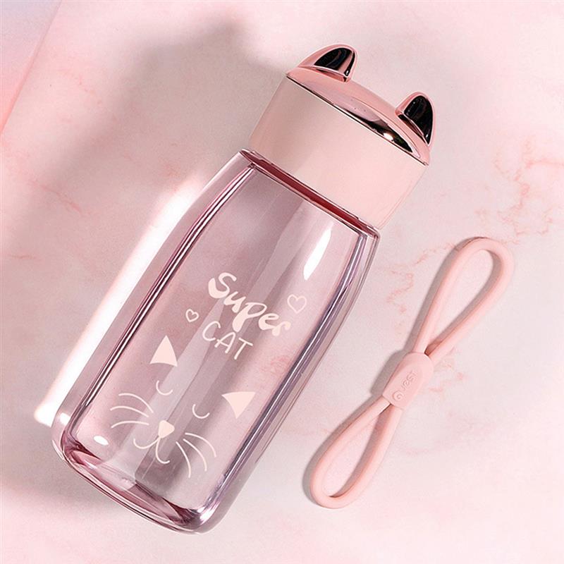 Random Color 13.38oz Water Bottle Cute Cartoon Por... – Grandado