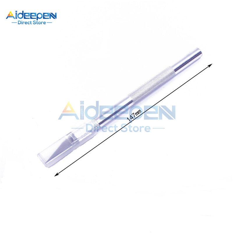 Non-Slip Metal Scalpel Knife Tools Kit #3-#17 Cutt... – Grandado