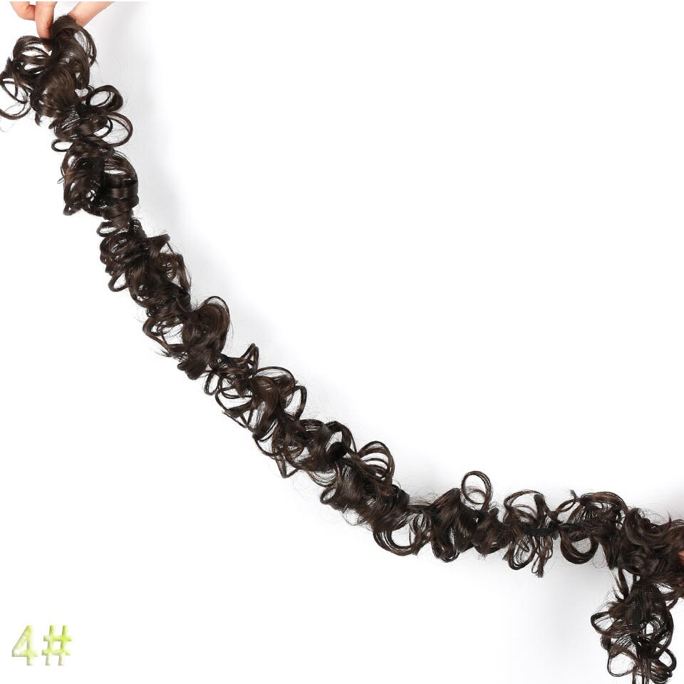MSTN Women's Long Synthetic Hair Ring Hair Pie... – Vicedeal