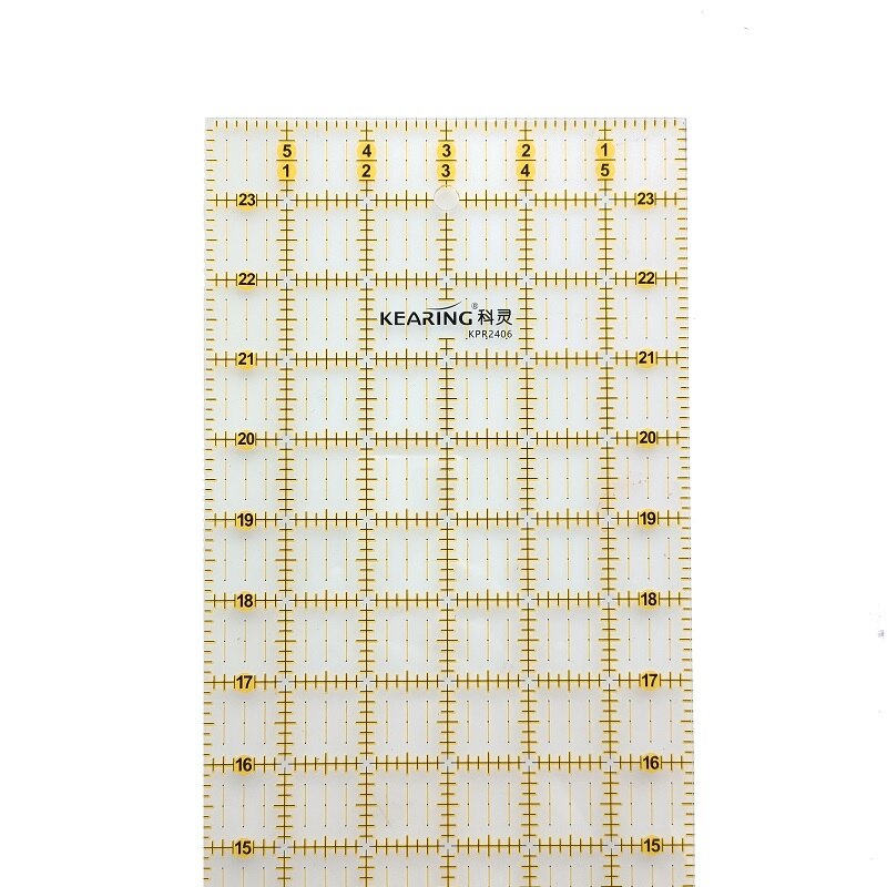 Acrylic Quilting Patchwork Ruler with Double Color... – Grandado