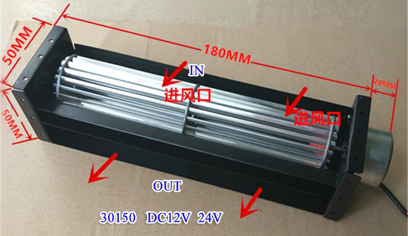 3090 30150 30190 DC12V 24V Roller Type Cross Flow ... – Vicedeal