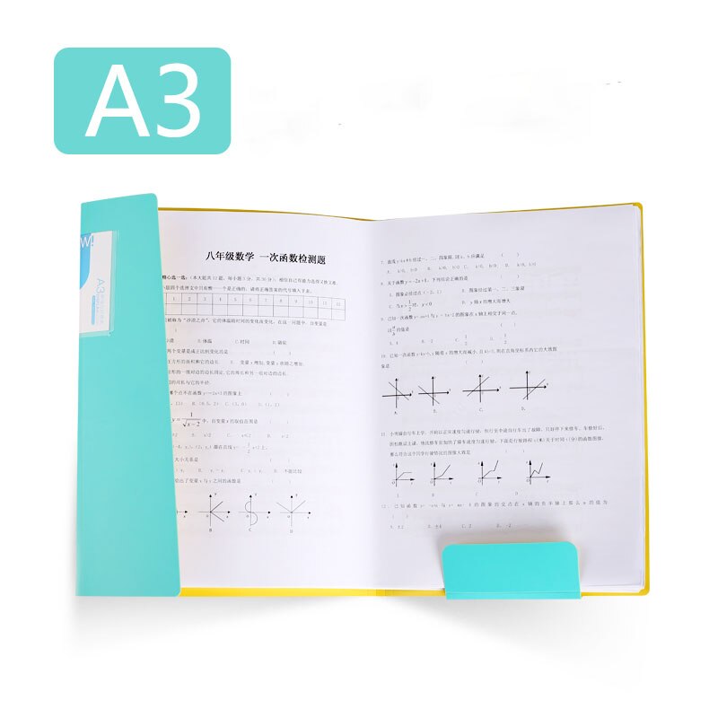 A3 File Document Bag Test Paper Bill Folder Holder... – Grandado