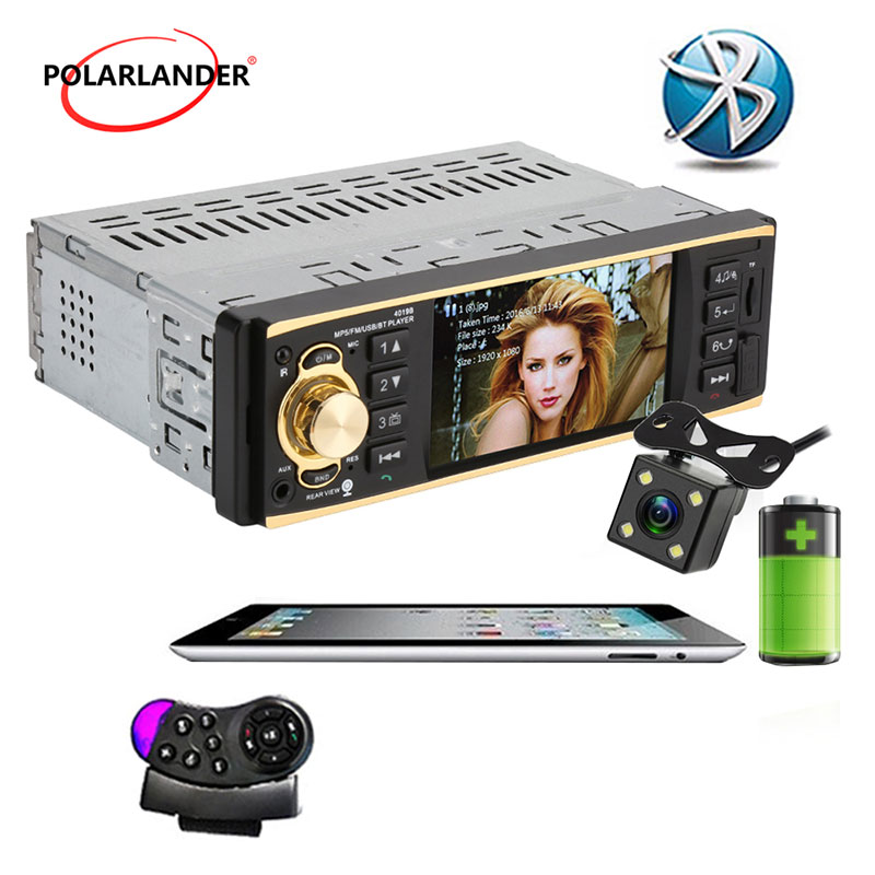 4.1 Inch Hd 1 Din Auto Radio 4019B Stuurbediening ... – Grandado