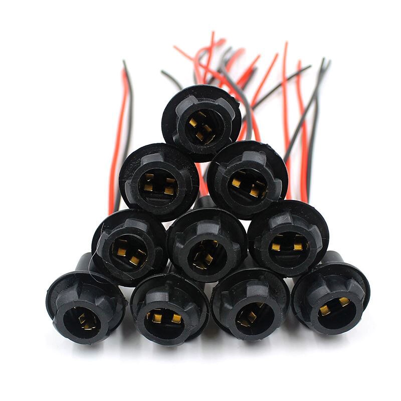 Plastic Car Black Sockets DC 0V~12V Wedge for W5W ... – Grandado