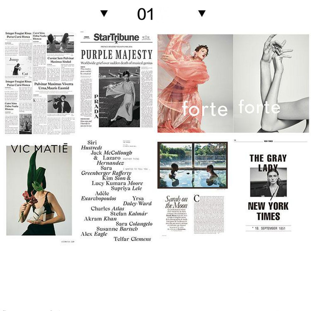 Retro English Newspapers Photo Magazines Flowers W... – Grandado