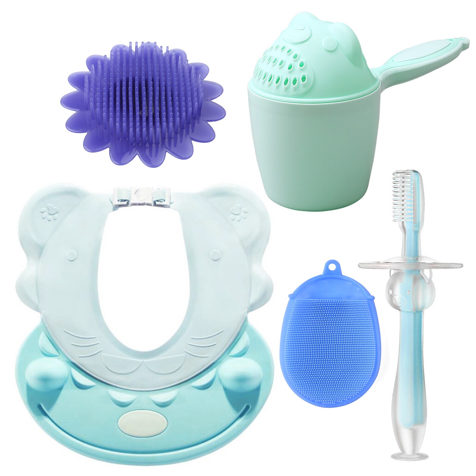 Babybadkamer Kit Brush Set Temperatuur Sensing Bor... – Vicedeal