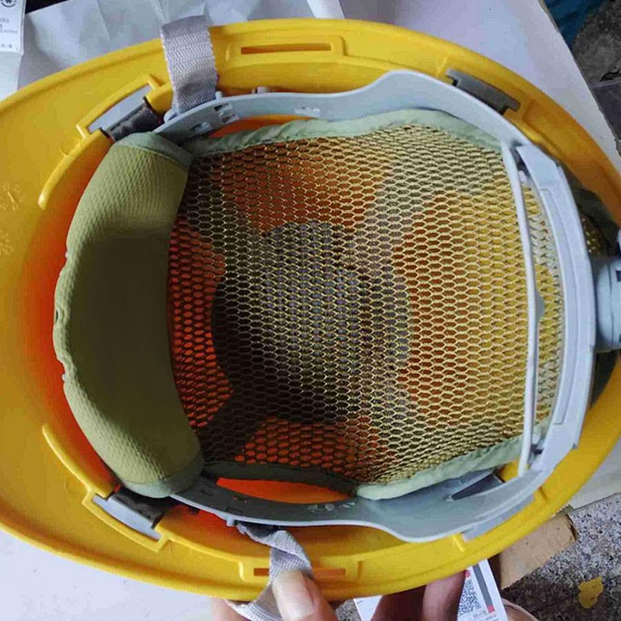 2pcs Safety Working Hard Hat Mesh Liner Moisture A... – Grandado