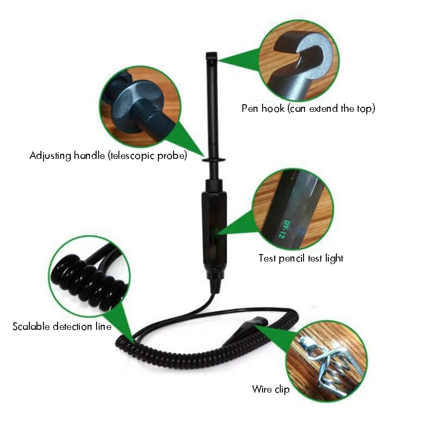 Auto Truck Draad Piercings Cord Voltage Circuit Te... – Grandado