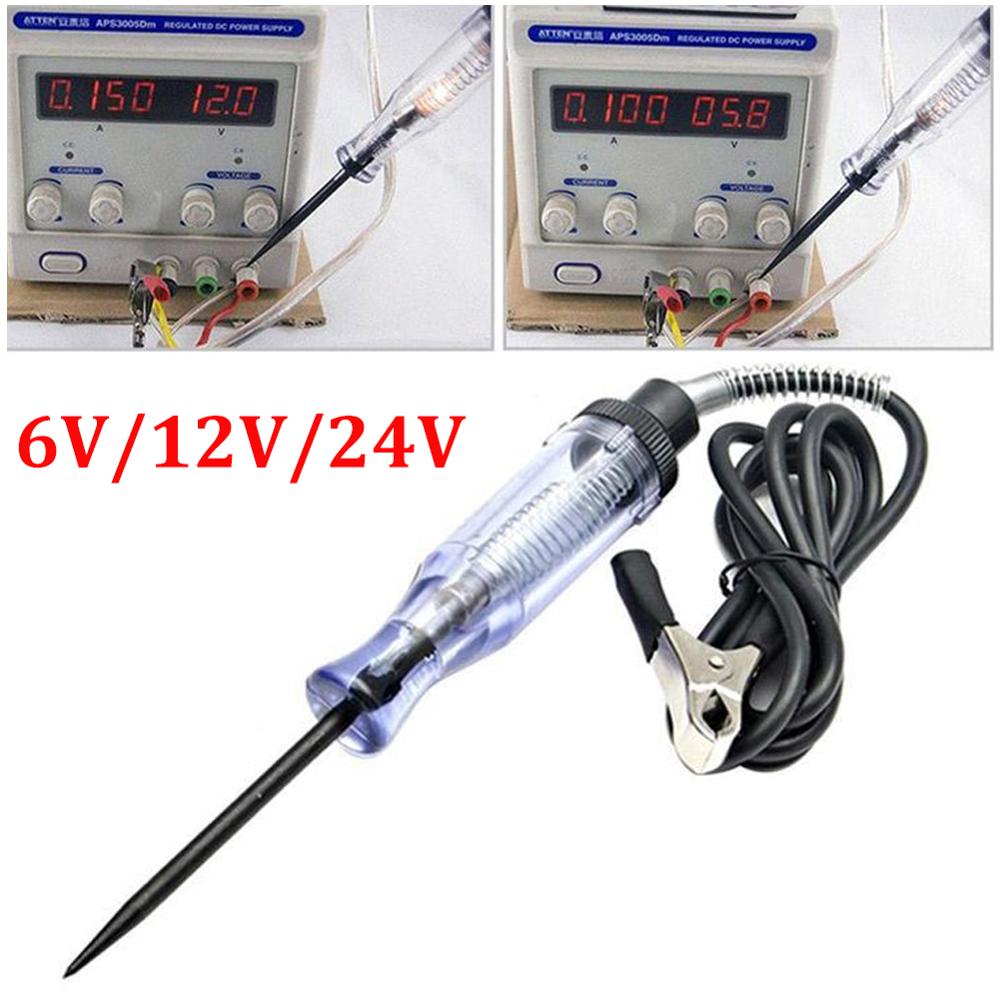 Car Voltage Circuit Tester 6V/12V/24V DC System Pr... – Vicedeal