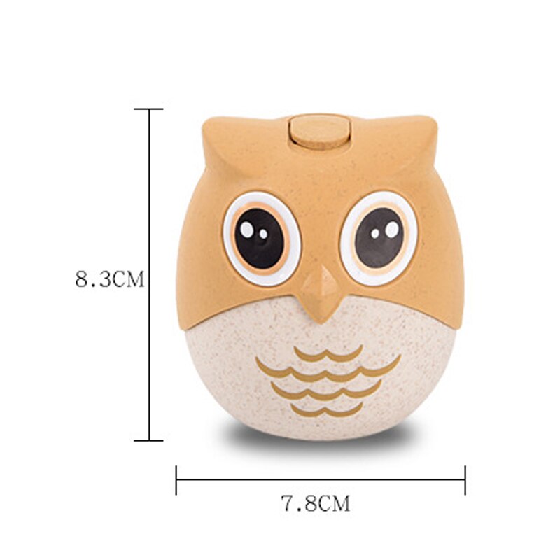 Tandenstoker Opbergdoos Leuke Cartoon Uil Vormige ... – Vicedeal
