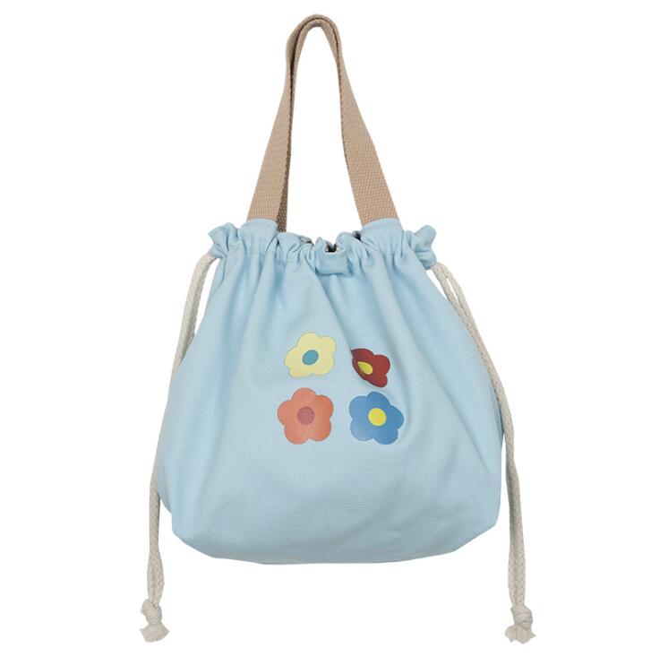 Easy drawstring lunch bag cute rice bag lunch bag ... – Vicedeal