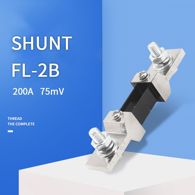 1PCS External Shunt FL-2B 200A/75mV Current Meter ... – Vicedeal