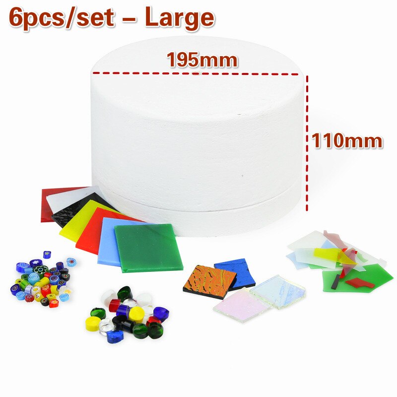 10pcs/set Microwave Kiln Kit Tool Set Stained Glas... – Grandado