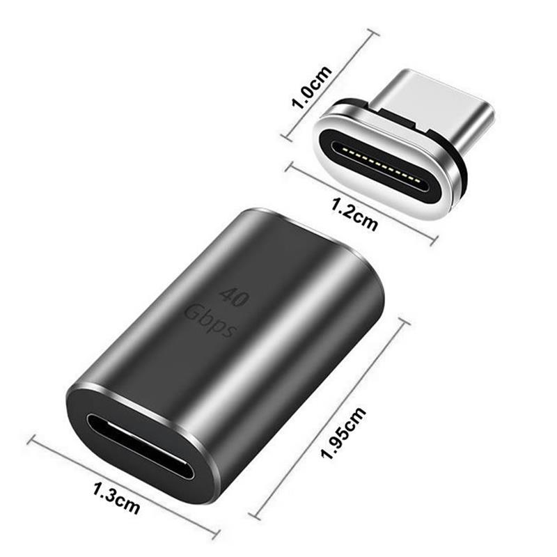 Magnetic USB C Adapter 24Pin Type C PD 100W Fast C... – Vicedeal