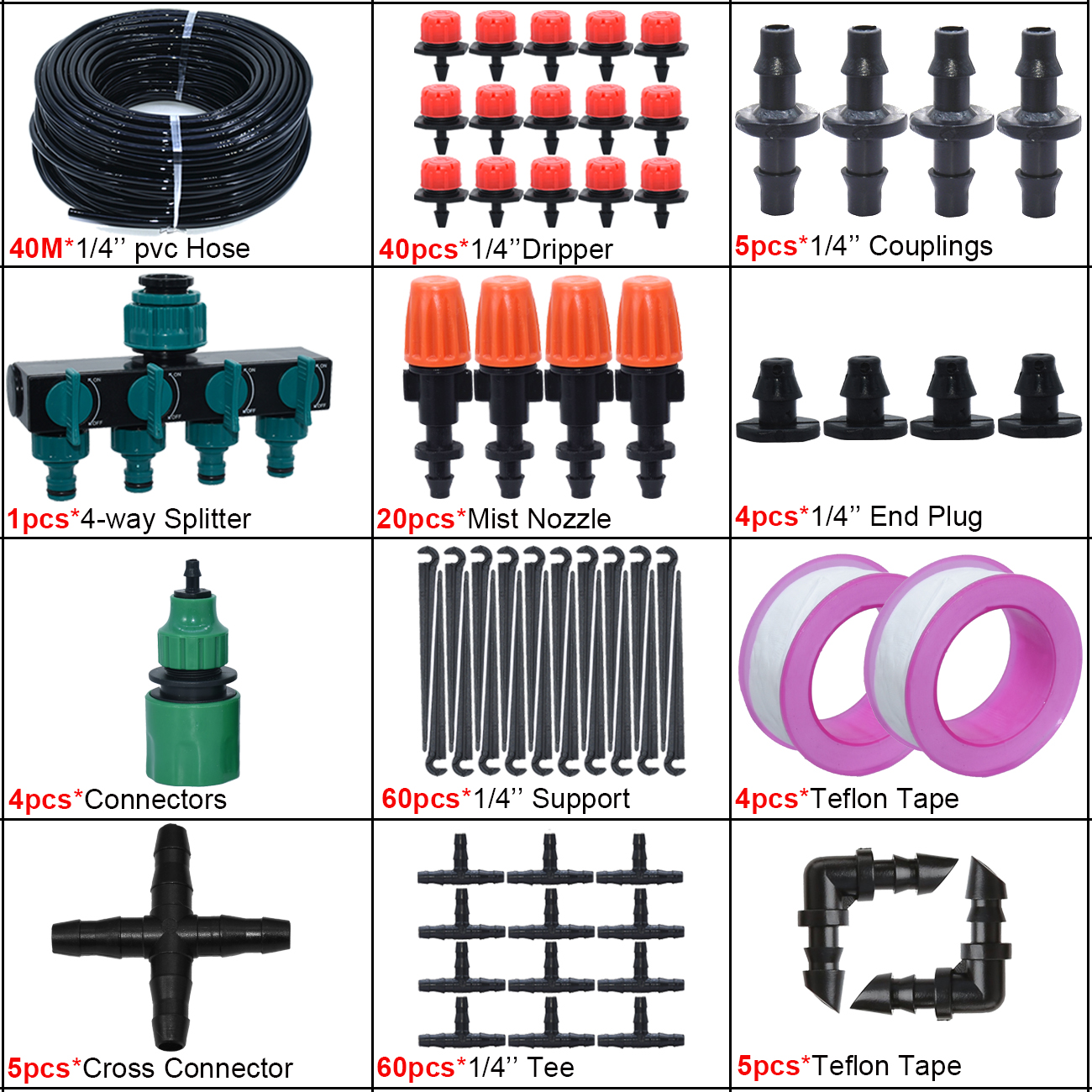 Kesla Micro Drip Mist Automatische Watering Kit 1/... – Vicedeal