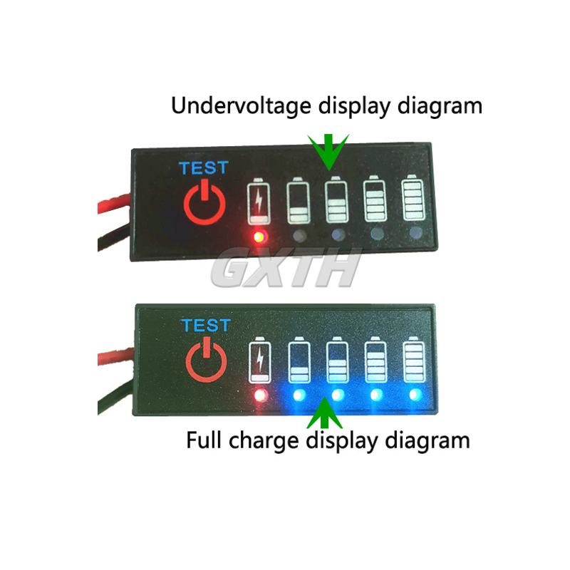 Lithium Battery Power Indicator 18650 Lipo Lithium... – Grandado