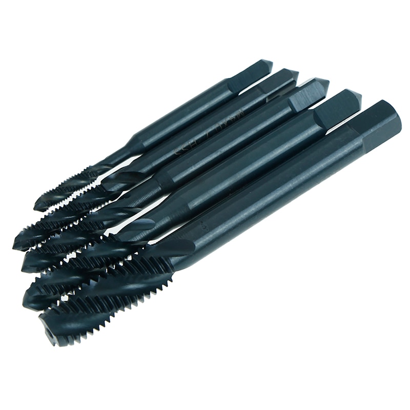 M3 M4 M5 M6 M8 5 stks/set HSS Machine Schroefdraad... – Grandado