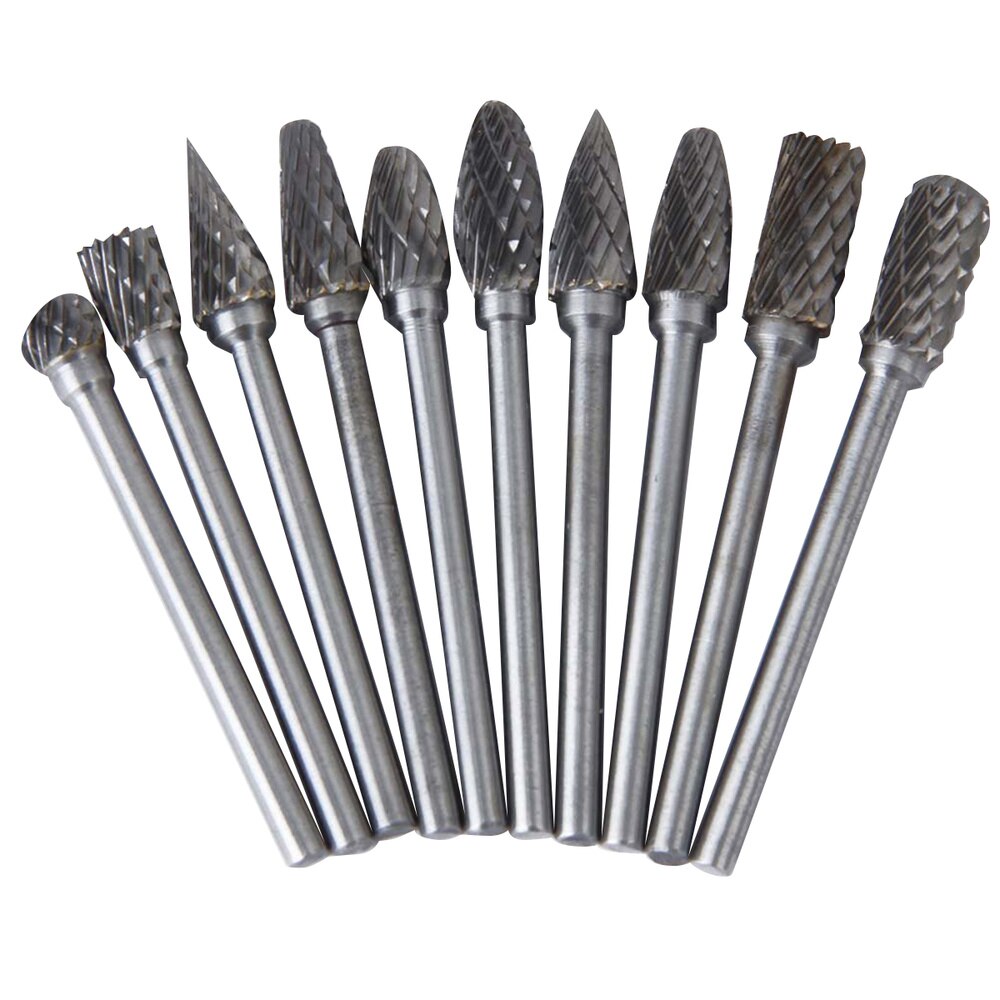 10pcs 6mm Tungsten Steel Carbide Rotary Bur Heads ... – Grandado