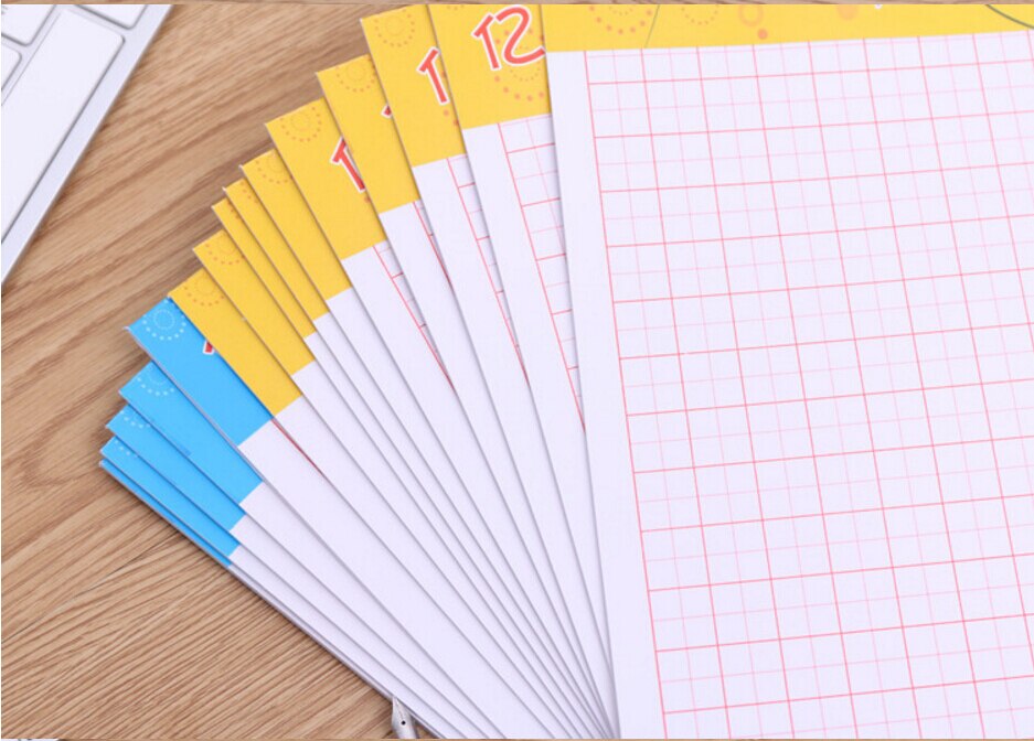Chinese character exercise book grid practice blan... – Vicedeal