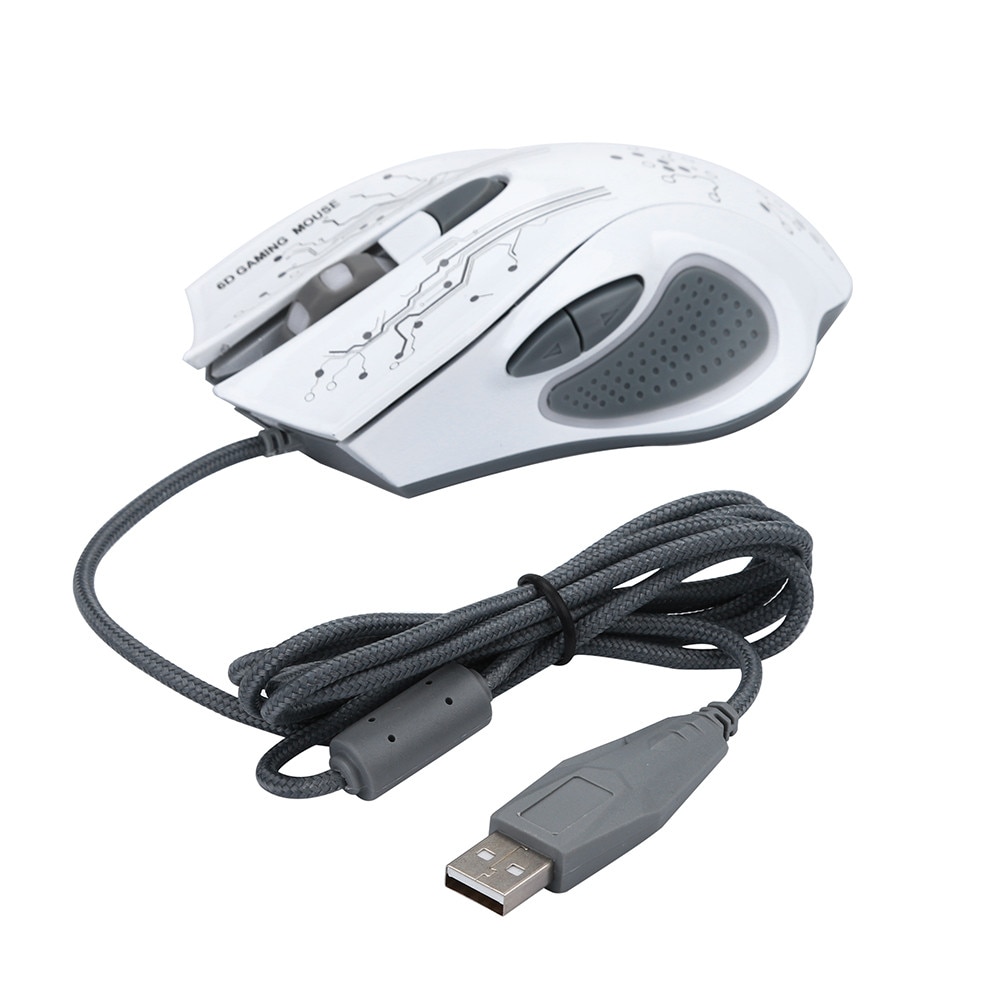 VOBERRY USB Wired Mouse 5500DPI 6 Buttons Gaming M... – Vicedeal