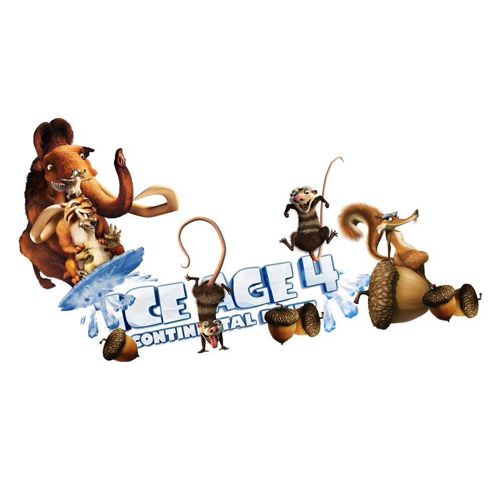 Cartoon Ice Age Snail DIY Wall Sticker Home Decals... – Vicedeal