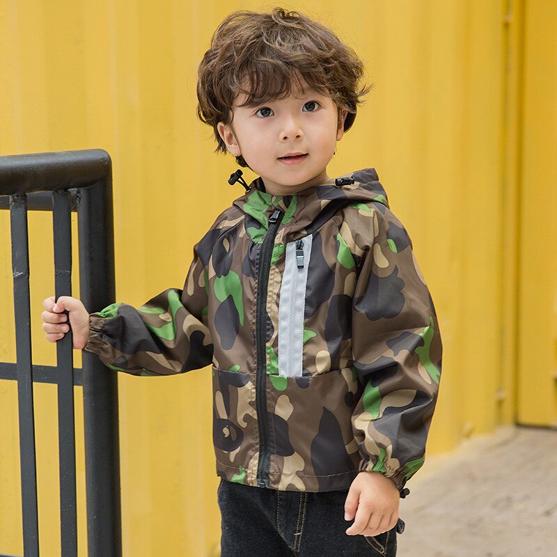 Winter Boy's Bomber Jackets Babys Army Outwear Cam... – Grandado