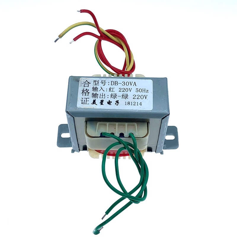 Isolation Transformer 30W DB-30VA 220V to 220V Pow... – Grandado