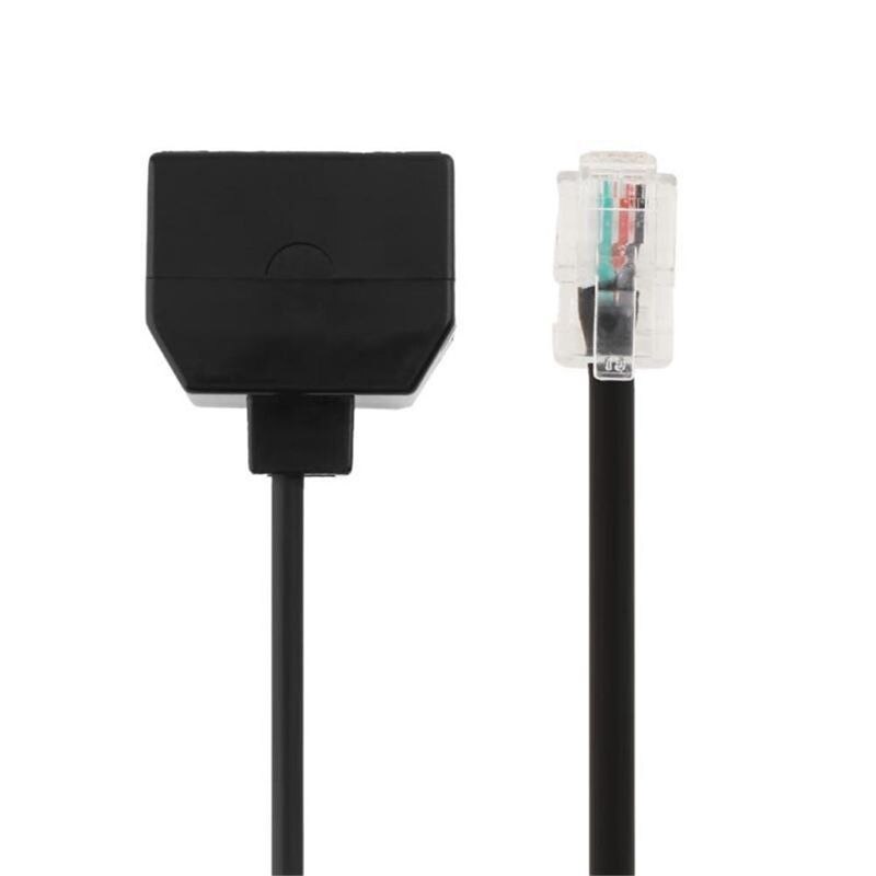 RJ9 4P4C Male To Dual Female Ports Connector Telep... – Vicedeal