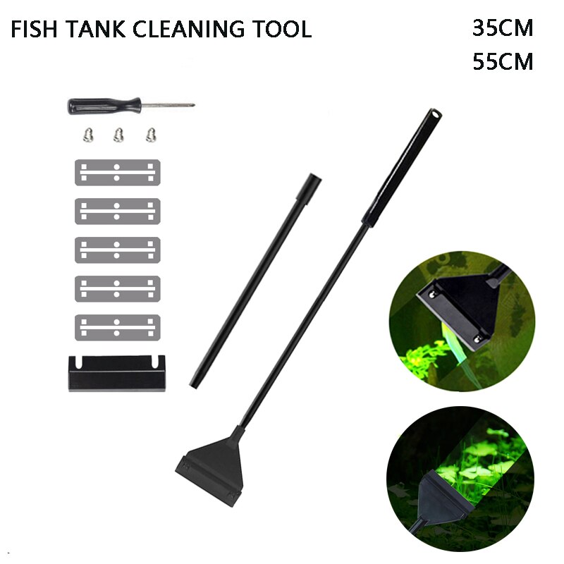 Aquarium cleaning tool set multi-functional flat s... – Grandado