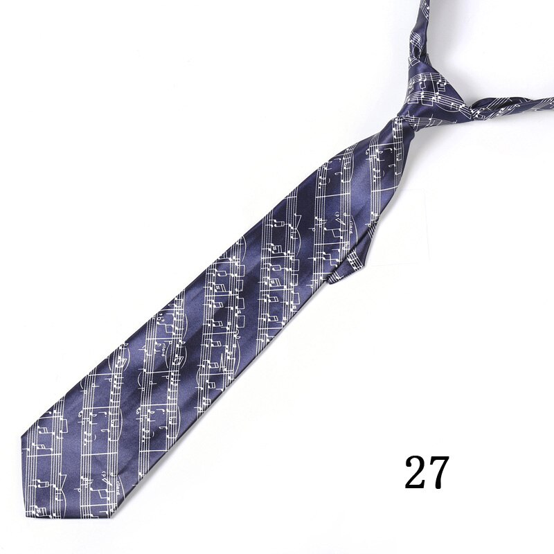 Mens Ties Necktie 10cm wide Music Note Sound Spect... – Grandado