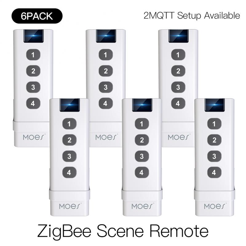 Tuya Zigbee 3.0 Draadloze Scène Schakelaar 4 Gang ... – Grandado Tuya Zigbee 3.0 Draadloze Scène Schakelaar 4 Gang ... – Grandado