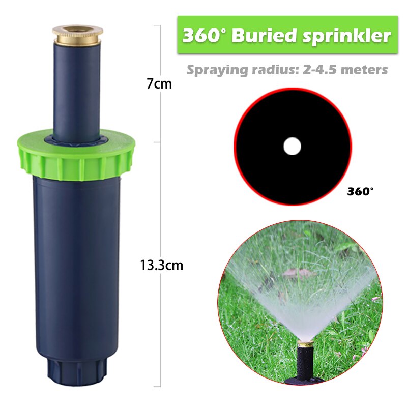 5pcs Garden 90-360 degrees Lawn sprinkler 1/2 inch... – Grandado