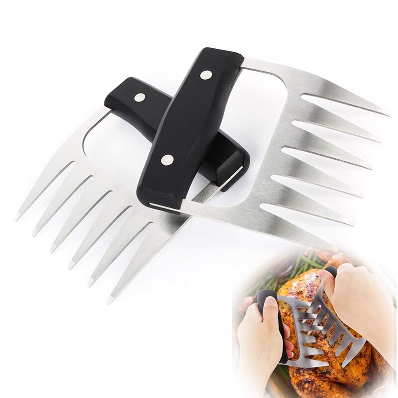 2 Pcs Meat Shredder Claws,Stainless Steel Bear Cla... – Grandado