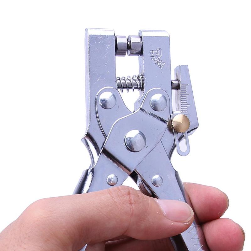 Nieten Öse Locher Hand Zange Gürtel Löcher Gestanz... – Vicedeal