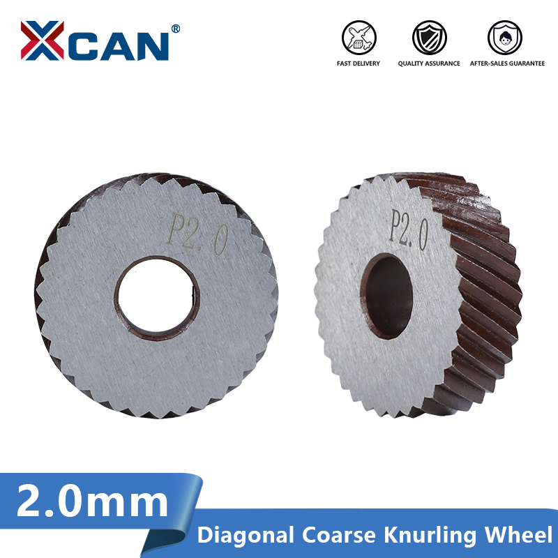 XCAN 2pcs 2.0mm Metal Lathe Wheel Knurling Tools D... – Vicedeal