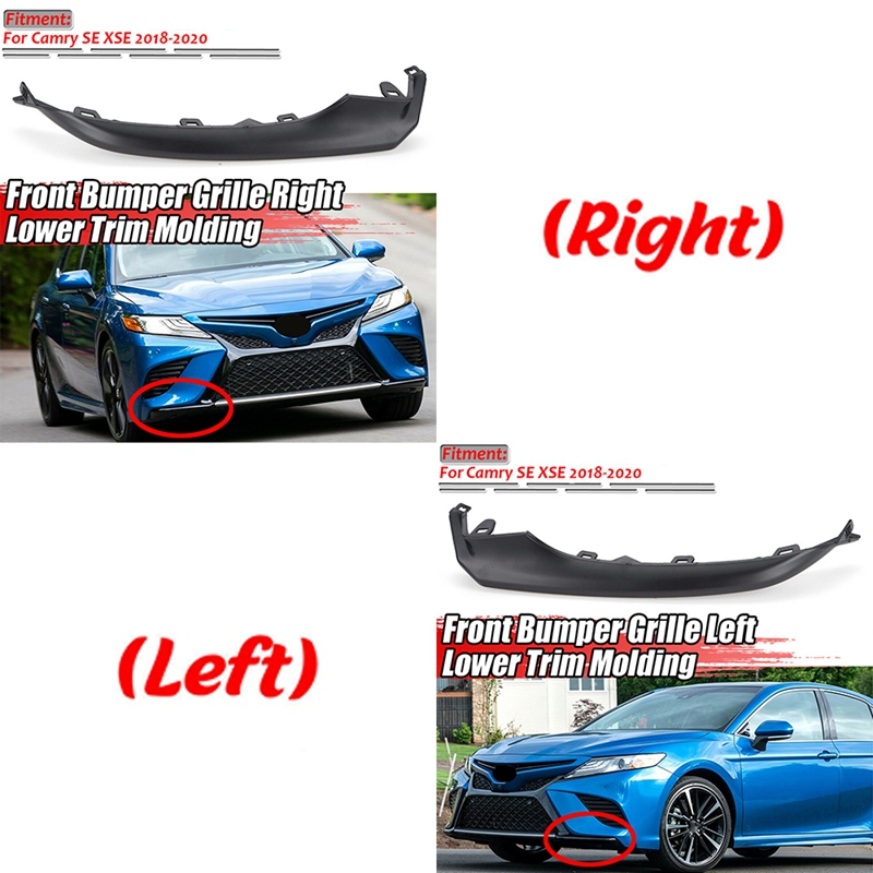 2X Car Front Bumper Side Lip Lower Protector Cover... – Grandado