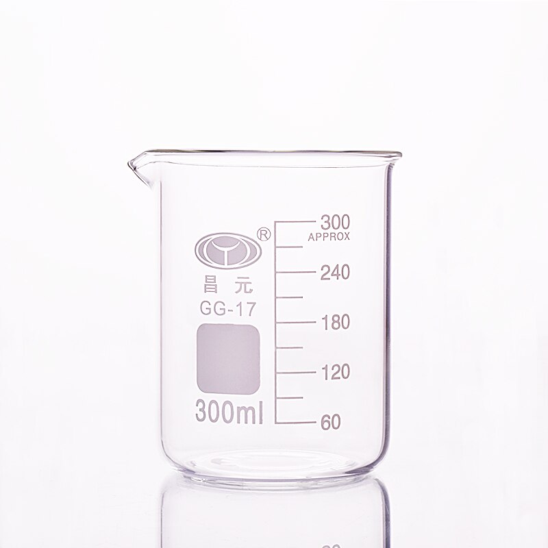 Beaker in low form,Capacity 300ml,Outer diameter=7... – Grandado
