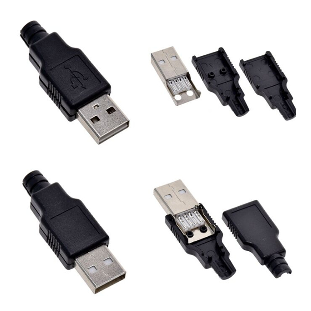 5 stuks USB 2.0 Type A Man Vrouw USB 4 Pin Plug So... – Grandado